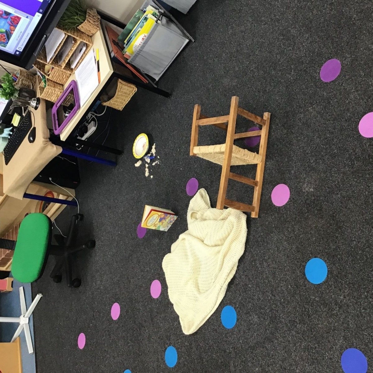 Aldersbrook Primary School - Who has left a mess in Reception?!