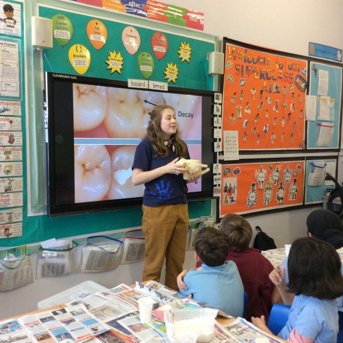 Aldersbrook Primary School - Year 4 Teeth Workshop