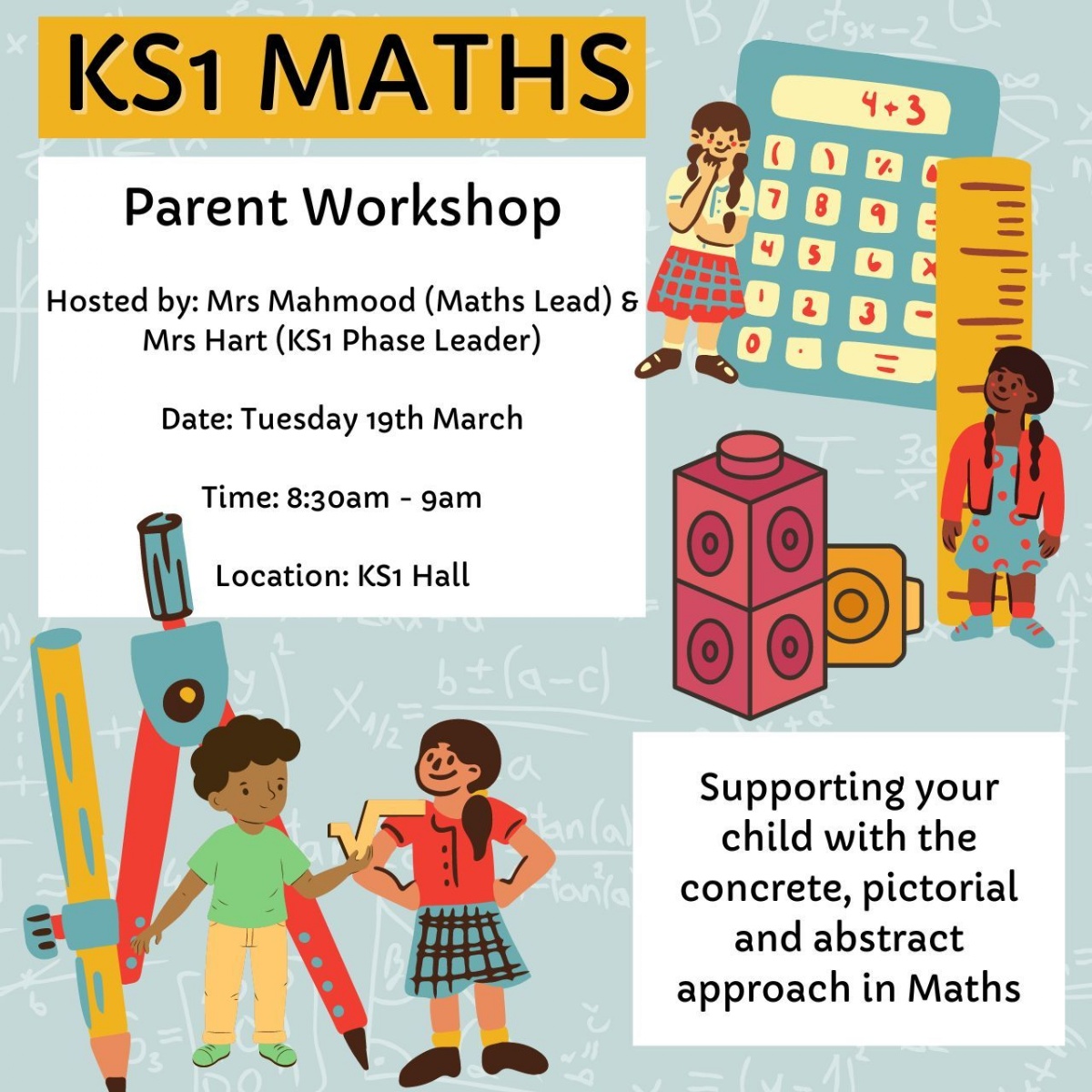 Aldersbrook Primary School - KS1 Maths - Parent Workshop
